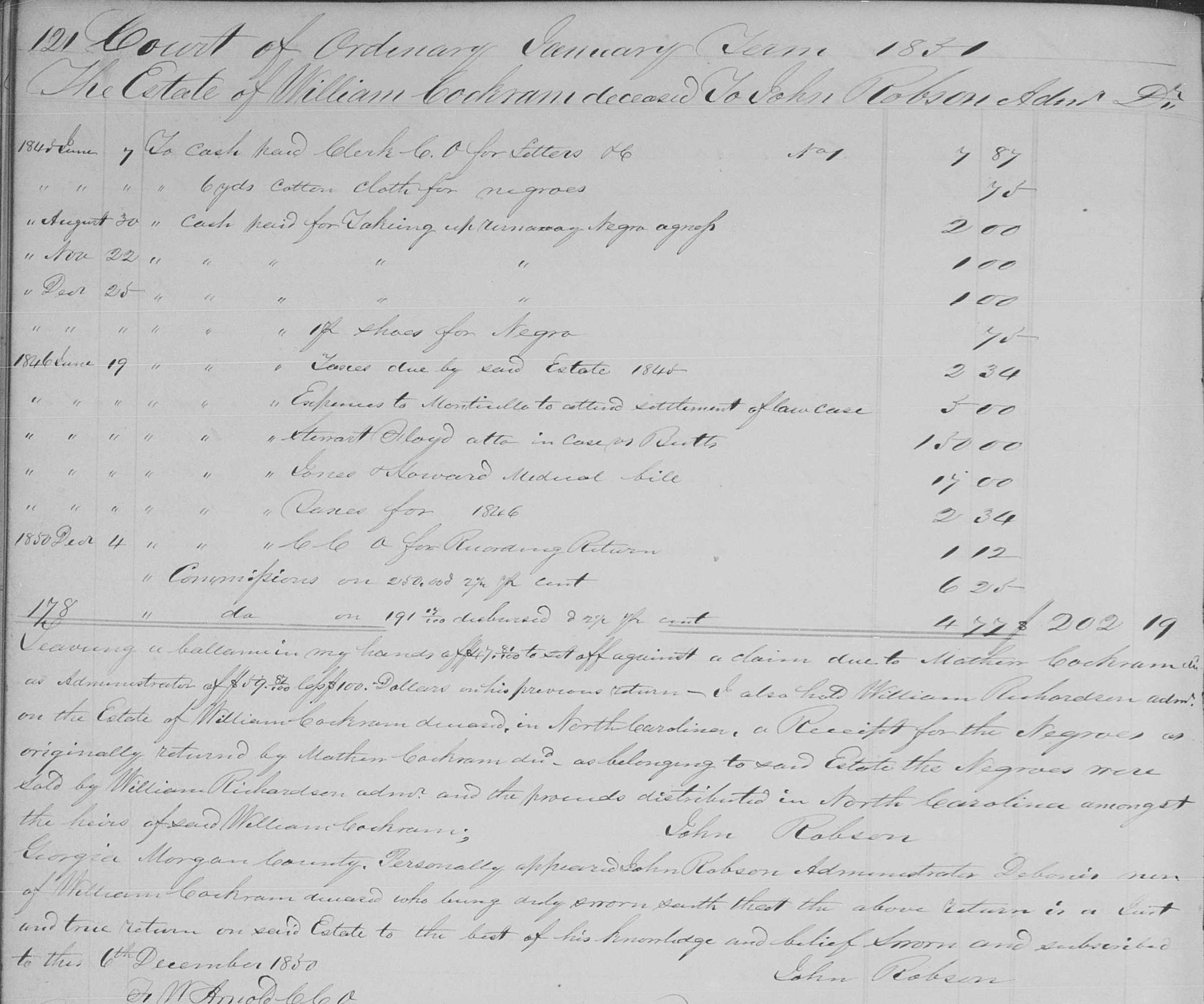 Henry Cockerham, [about 1775 - about 1871], Born: North Carolina, Died ...