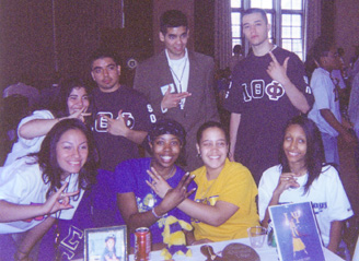 Pictures with other Greek Organizations from the University of Michigan