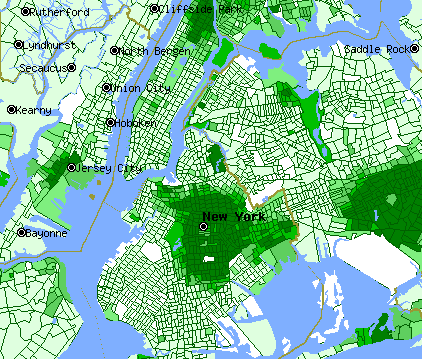 Understanding the Segregation Maps