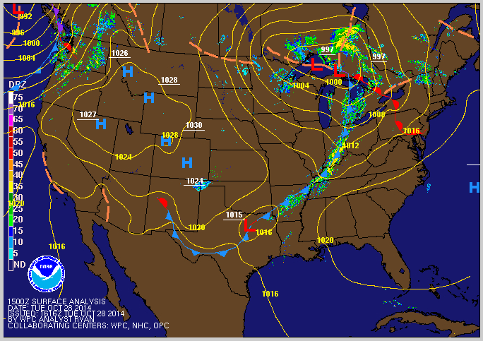 CYGNSS Atmospheric Pressure & Weather Activity
