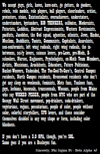 Phi Sigma Pi National Honor Fraternity - Beta Alpha