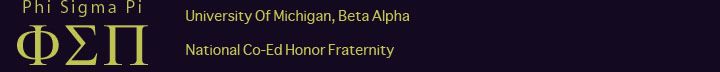 What is Phi Sigma Pi?