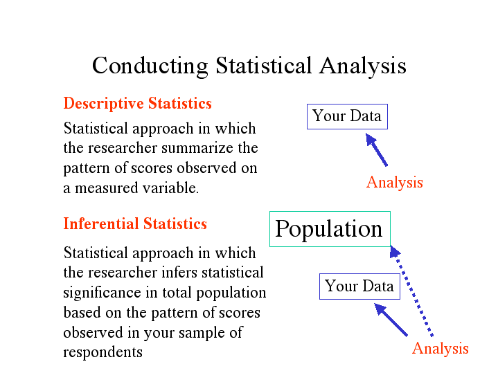 Conducting Statistical Analysis
