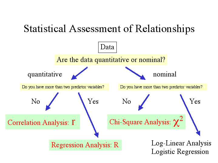 Statistical Assessment of Relationships