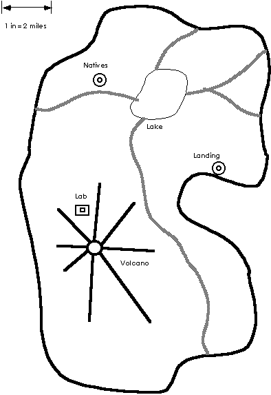 Danger Island -- A Mock Horror Adventure for GURPS(tm)